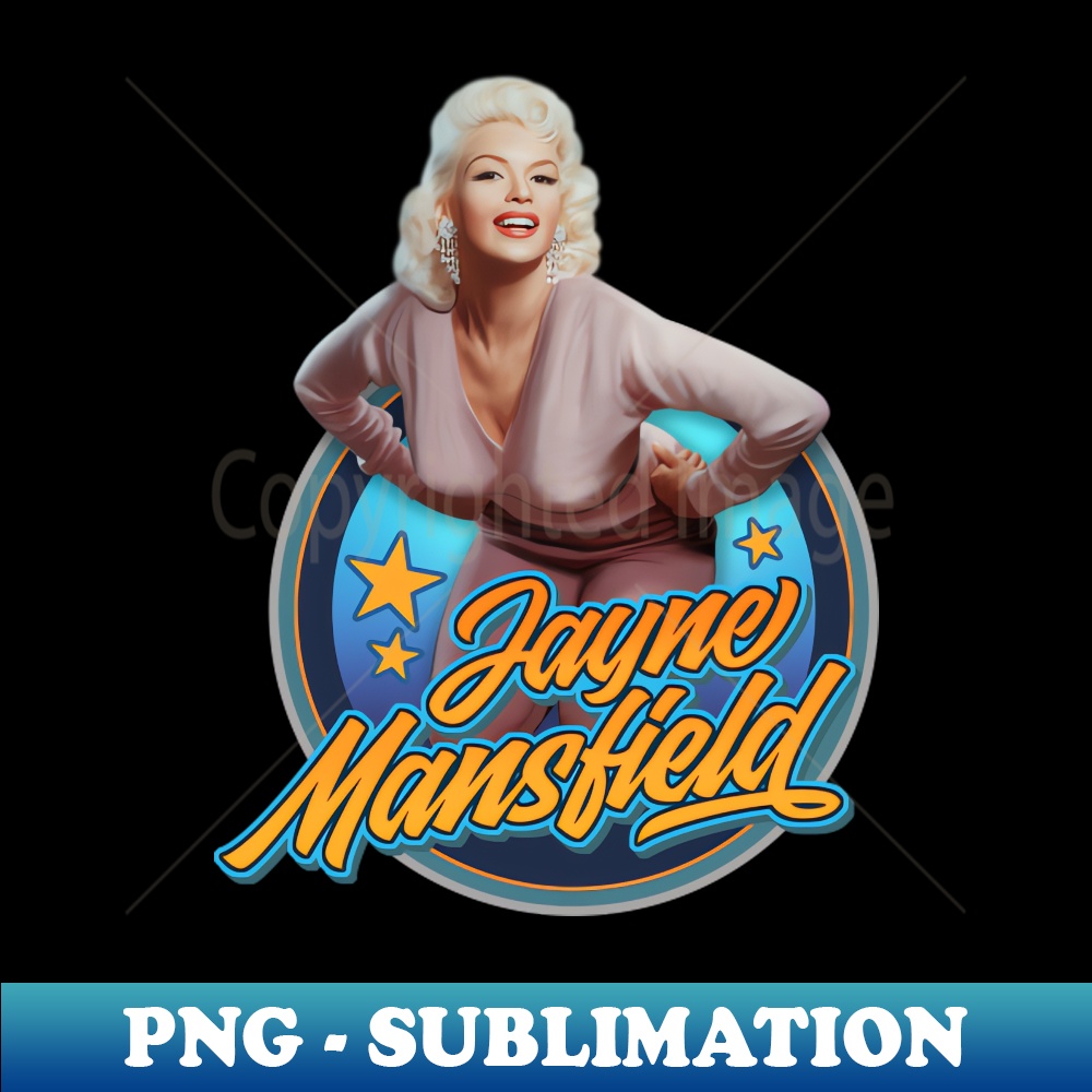 Jayne Mansfield - Retro PNG Sublimation Digital Download - V - Inspire ...