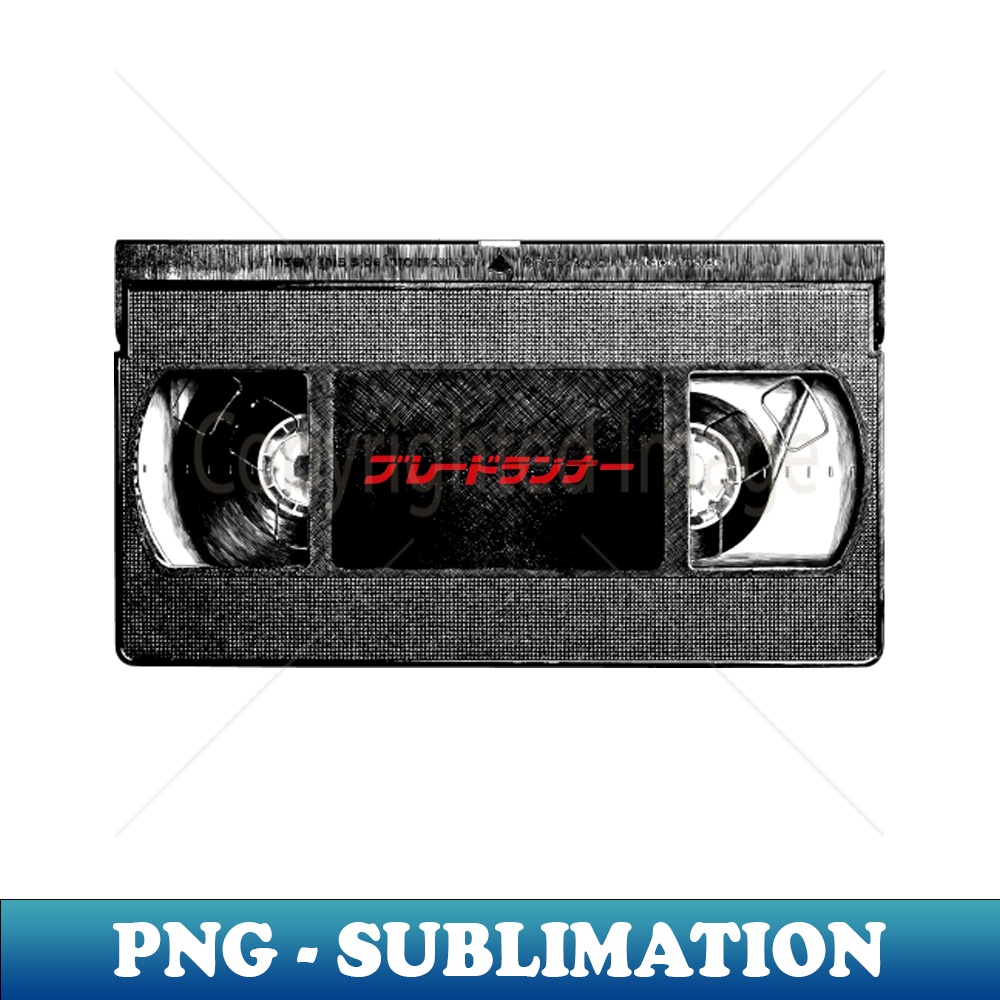 Blade Runner VHS Tape - PNG Transparent Sublimation Design - - Inspire ...