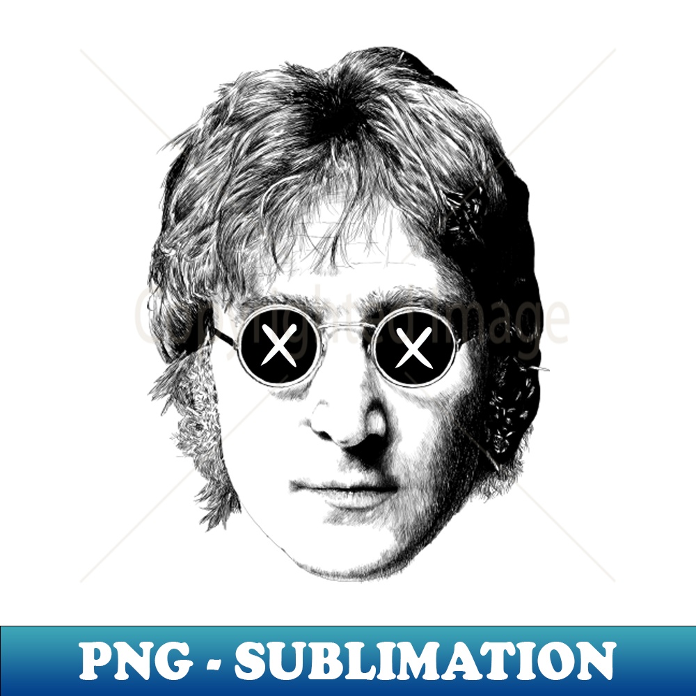 John Lennon - PNG Transparent Digital Download File for Subl - Inspire ...