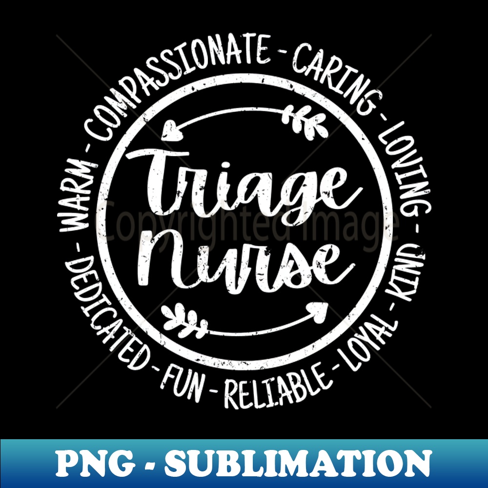 Triage Nurse Life Nursing Squad Appreciation Vintage - Premi - Inspire ...