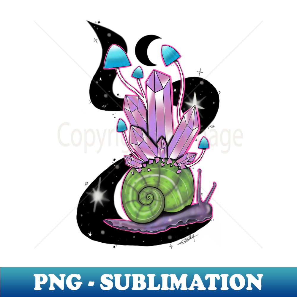 Space snail - PNG Transparent Sublimation Design - Enhance Y - Inspire ...