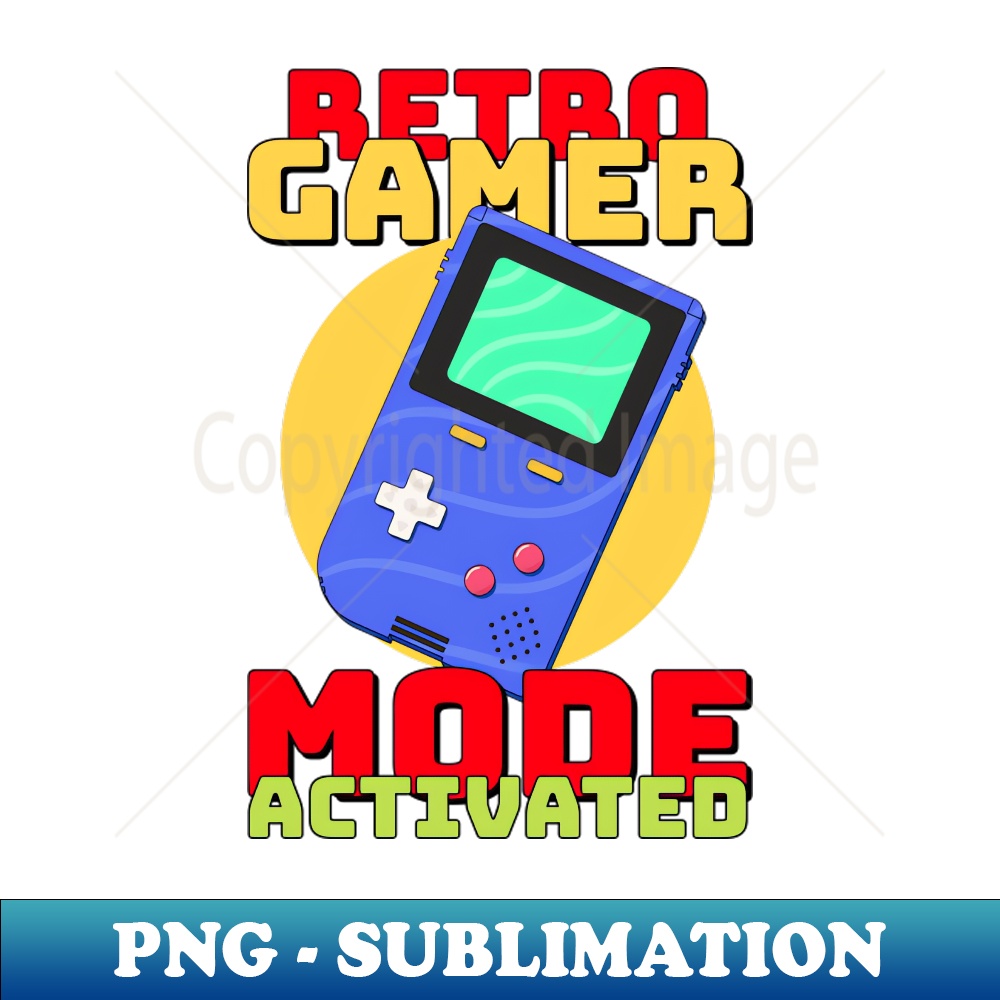 Retro gamer mode activated geeky - Aesthetic Sublimation Dig - Inspire ...