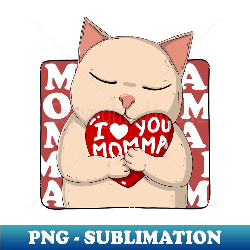 I Love You Momma - Decorative Sublimation PNG File - Revolut | Inspire ...