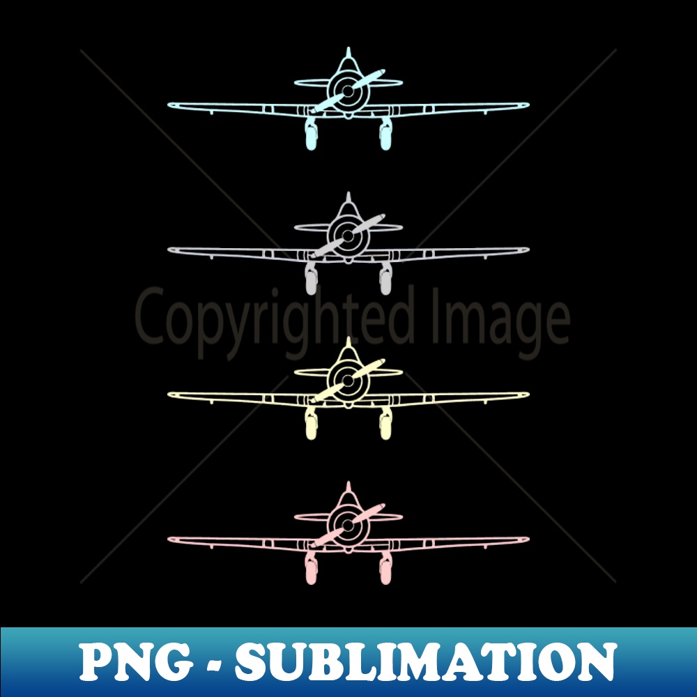 Harvard Training Aircraft - PNG Transparent Sublimation Desi - Inspire ...