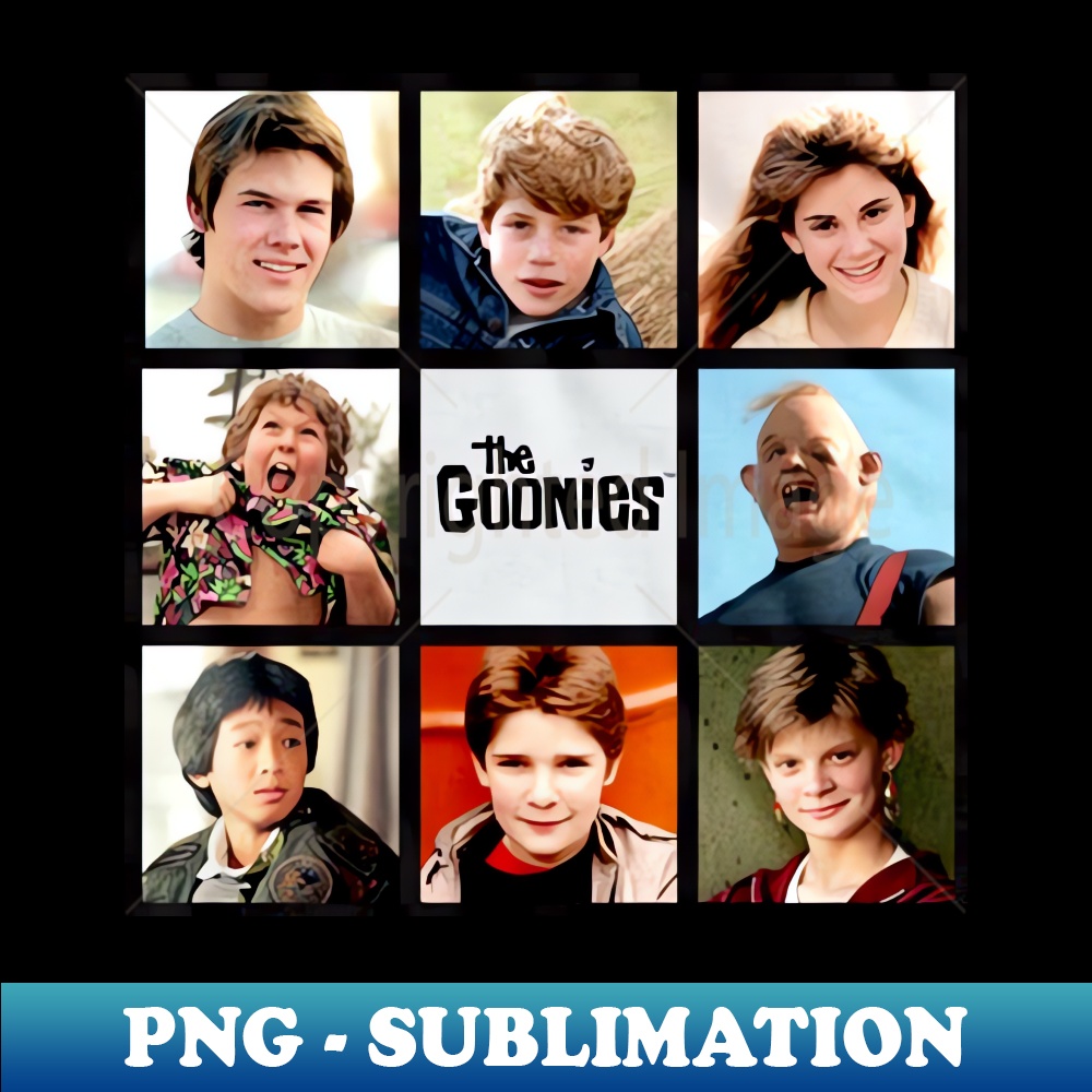 GOONIES SQUAD - Instant Sublimation Digital Download - Fashi | Inspire ...