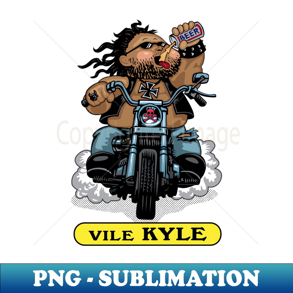 Vile Kyle - Vintage Sublimation PNG Download - Transform You - Inspire ...