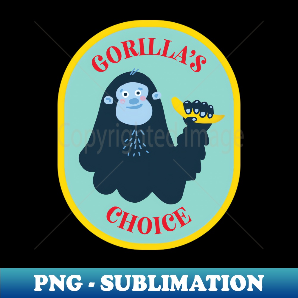 Gorillas Choice Banana - Simpsons inspired design - Decorati - Inspire ...