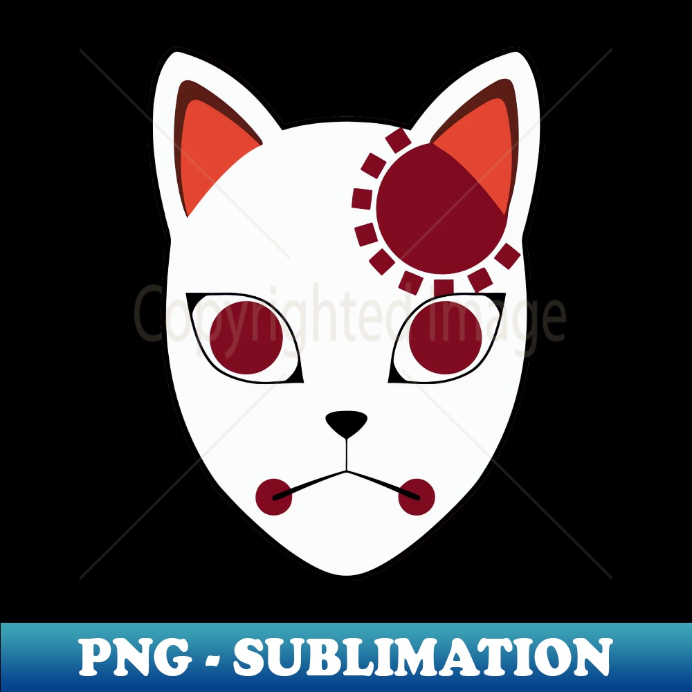 Demon Slayer Mask Iconic - Special Edition Sublimation PNG F | Inspire ...
