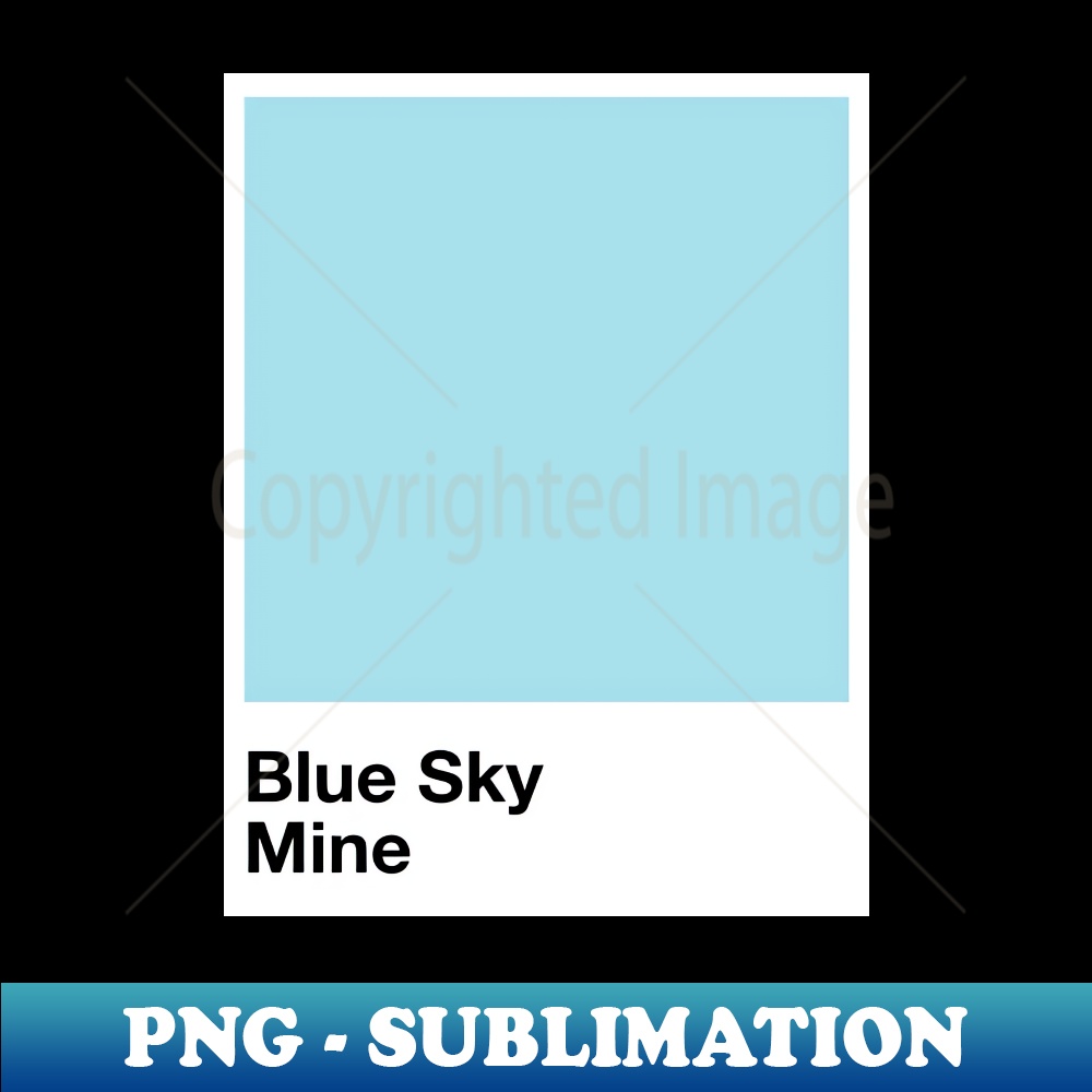 Pantone Blue Sky Mine - Creative Sublimation PNG Download - | Inspire ...