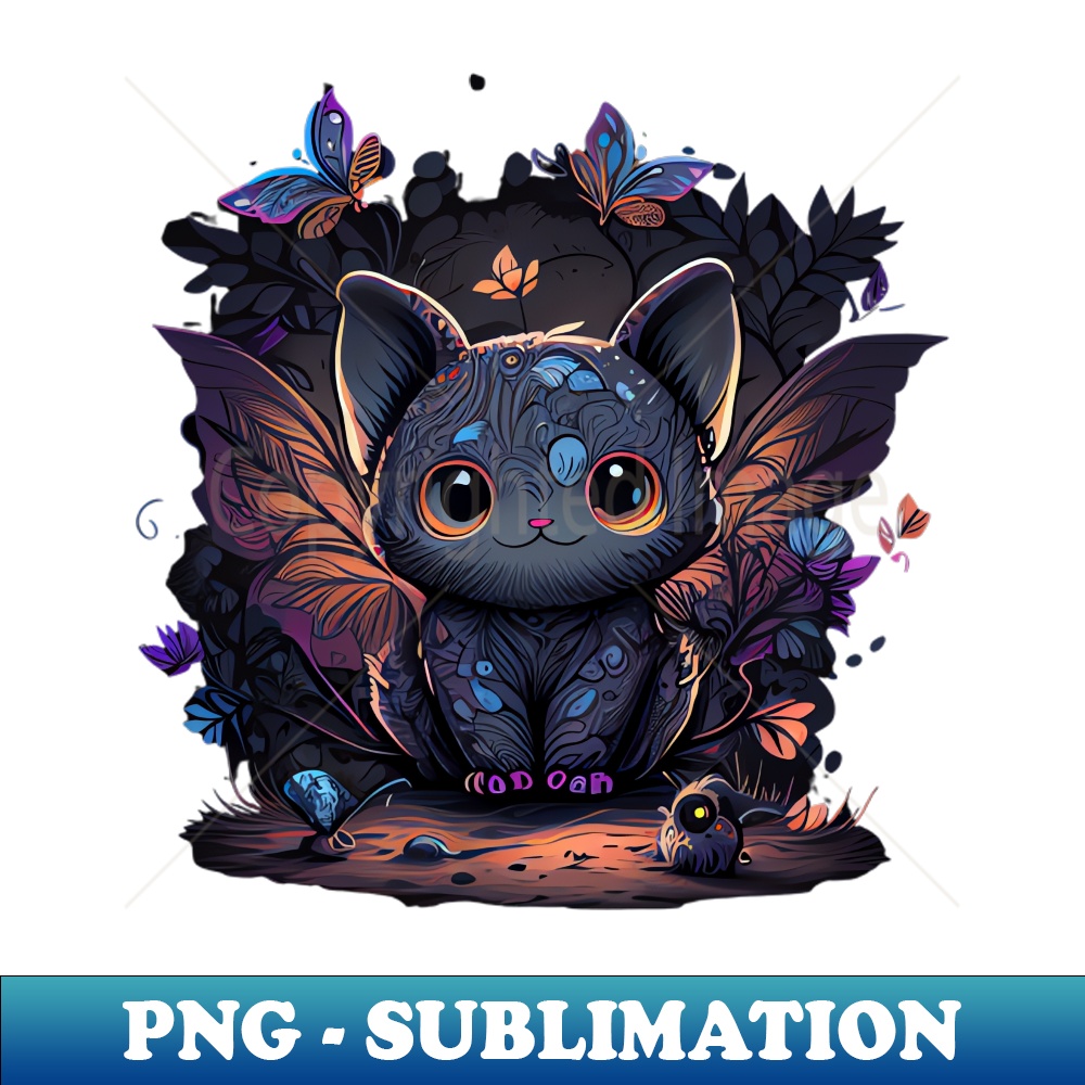 Flying cat - PNG Transparent Sublimation Design - Perfect fo - Inspire ...
