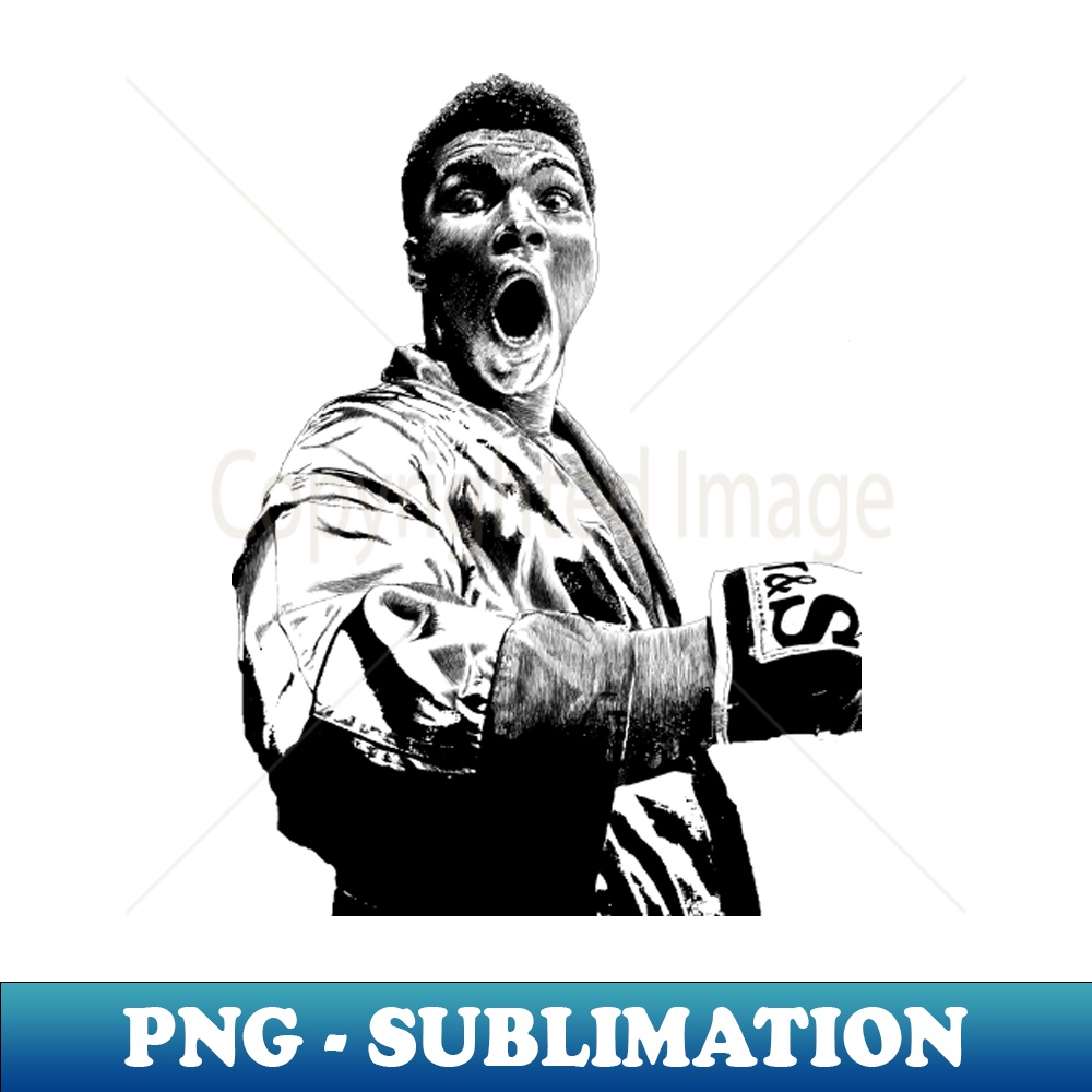 Muhammad Ali - PNG Transparent Digital Download File for Sub | Inspire ...