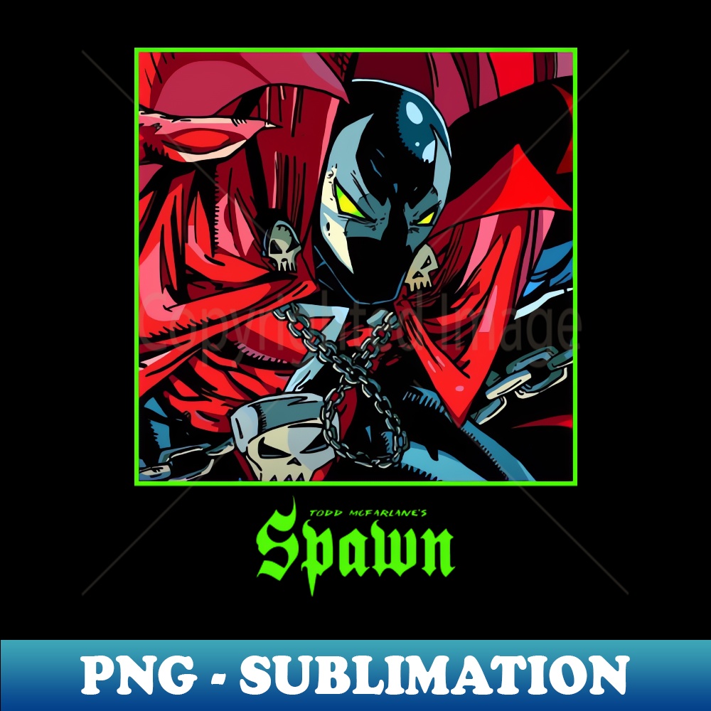 Spawn - Sublimation-Ready PNG File - Unleash Your Inner Rebe | Inspire Uplift