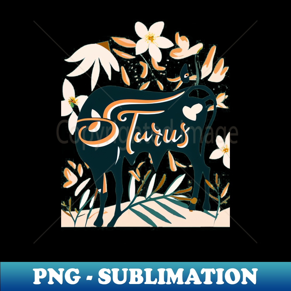 Taurus zodiac sign aesthetic symbol design - Unique Sublimat - Inspire ...