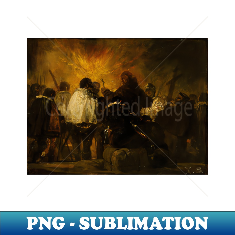 Night Scene from the Inquisition by Francisco Goya - Digital | Inspire ...