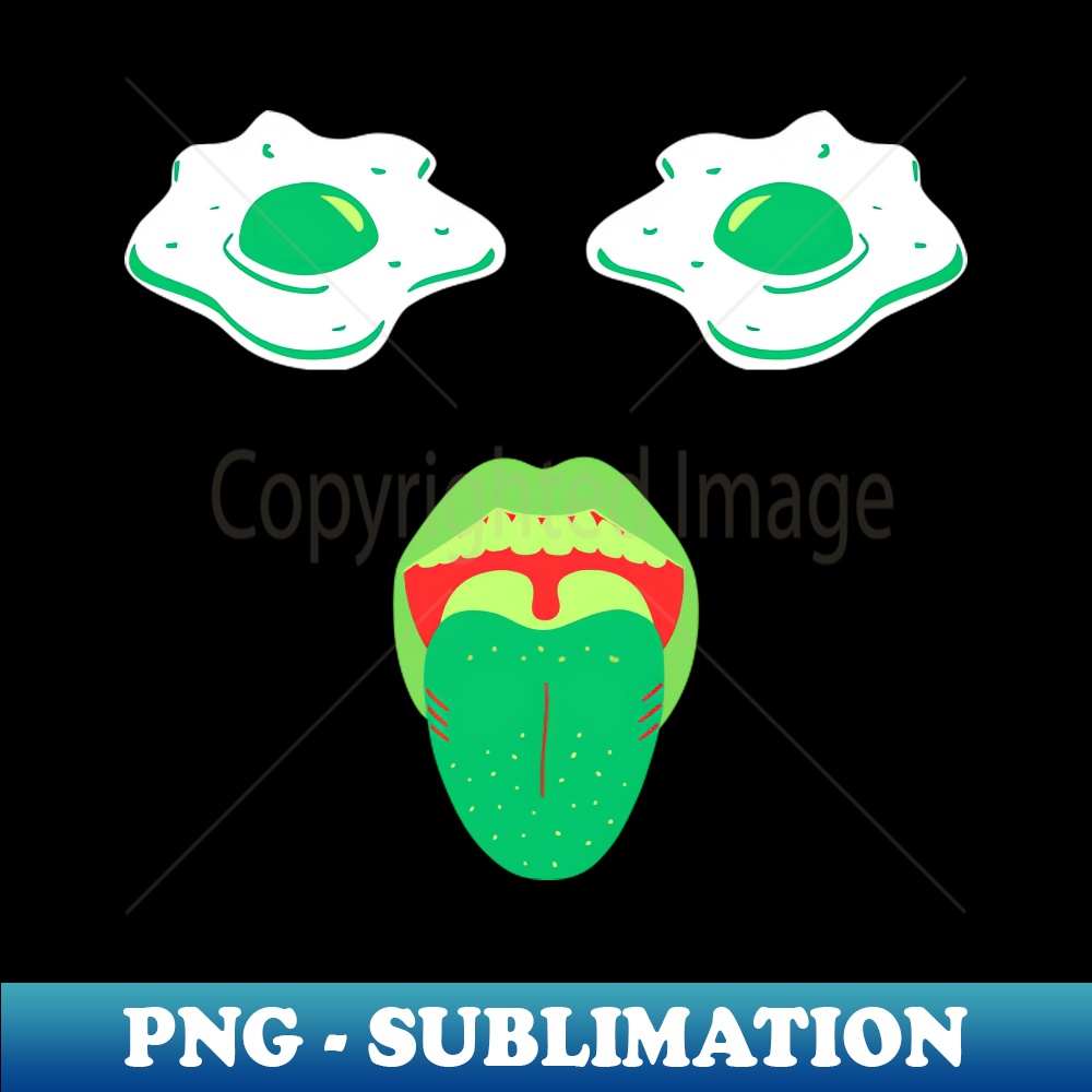 Green Eggs Ham Smile Face Brunch Breakfast Costume Funny - P | Inspire ...