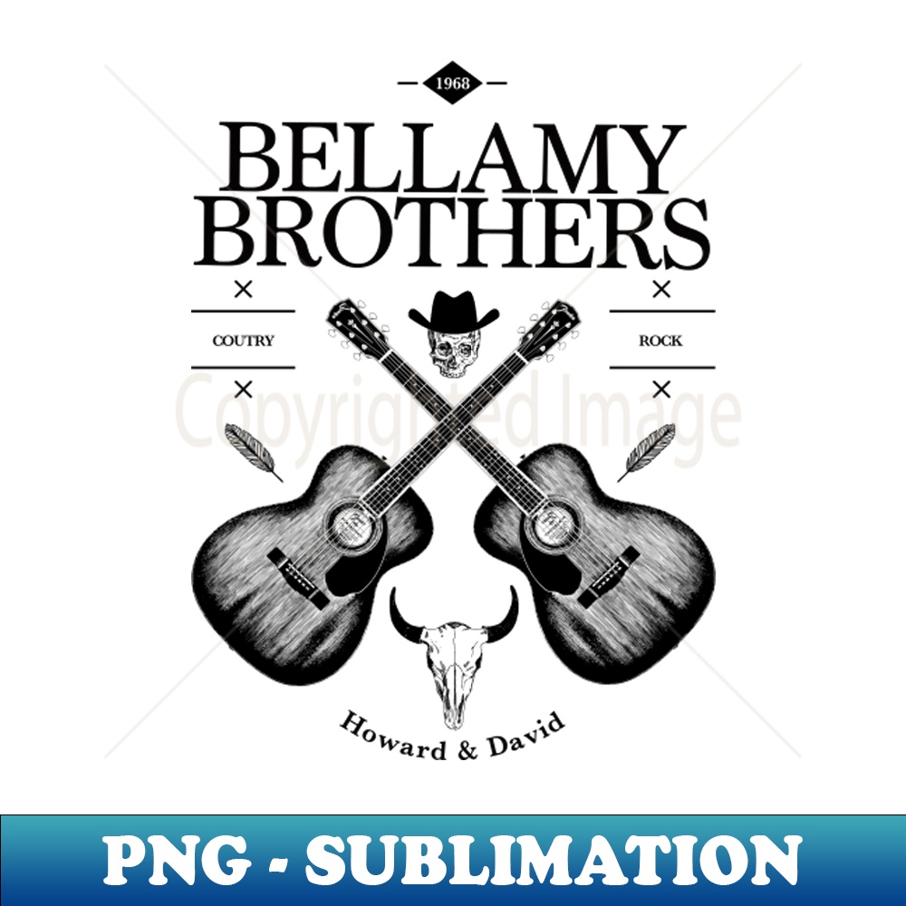 Bellamy Brothers Acoustic Guitar Logo - High-Resolution PNG - Inspire ...