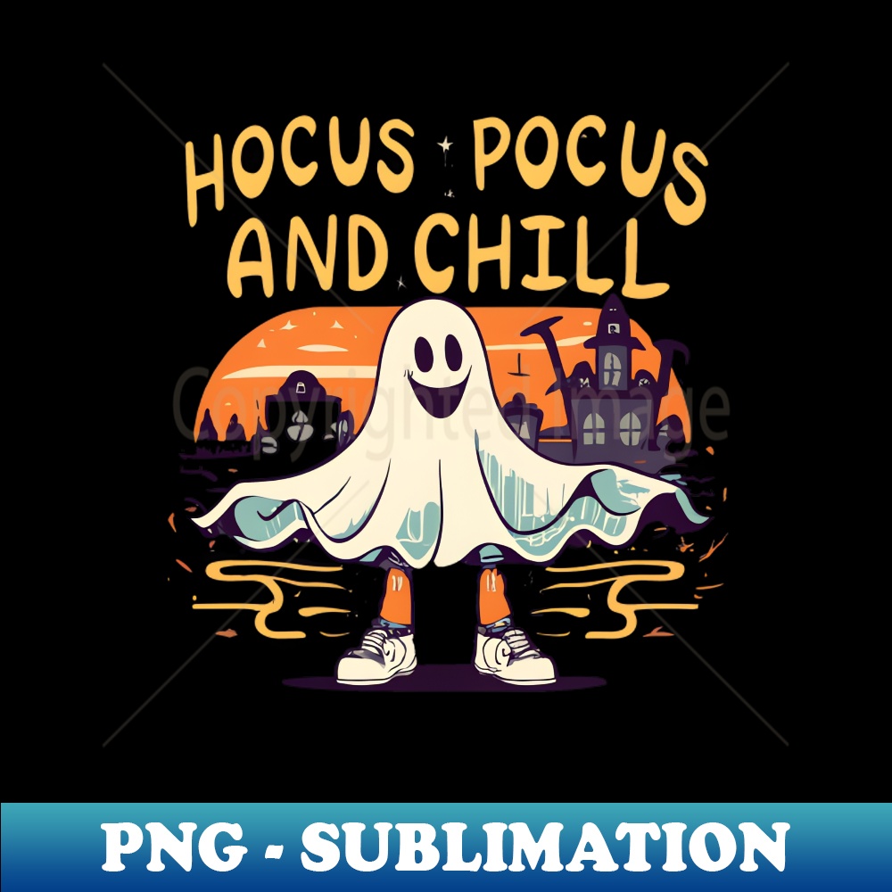 Hocus Pocus and chill ghost - PNG Transparent Sublimation De | Inspire ...