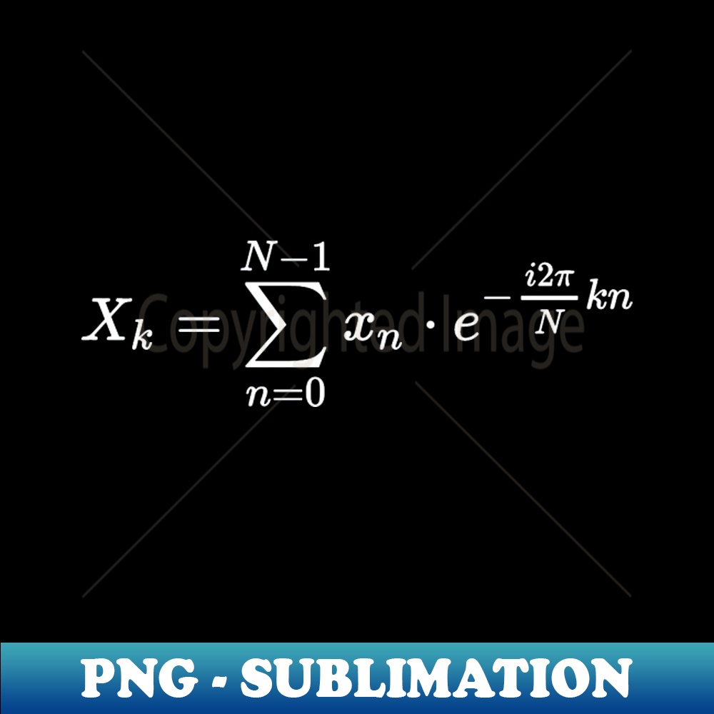 Discrete Fourier transform equation calculus and math - Deco | Inspire ...