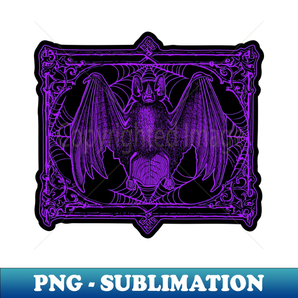 Vintage Vampire Bat illustration in Purple - Premium PNG Sub | Inspire ...
