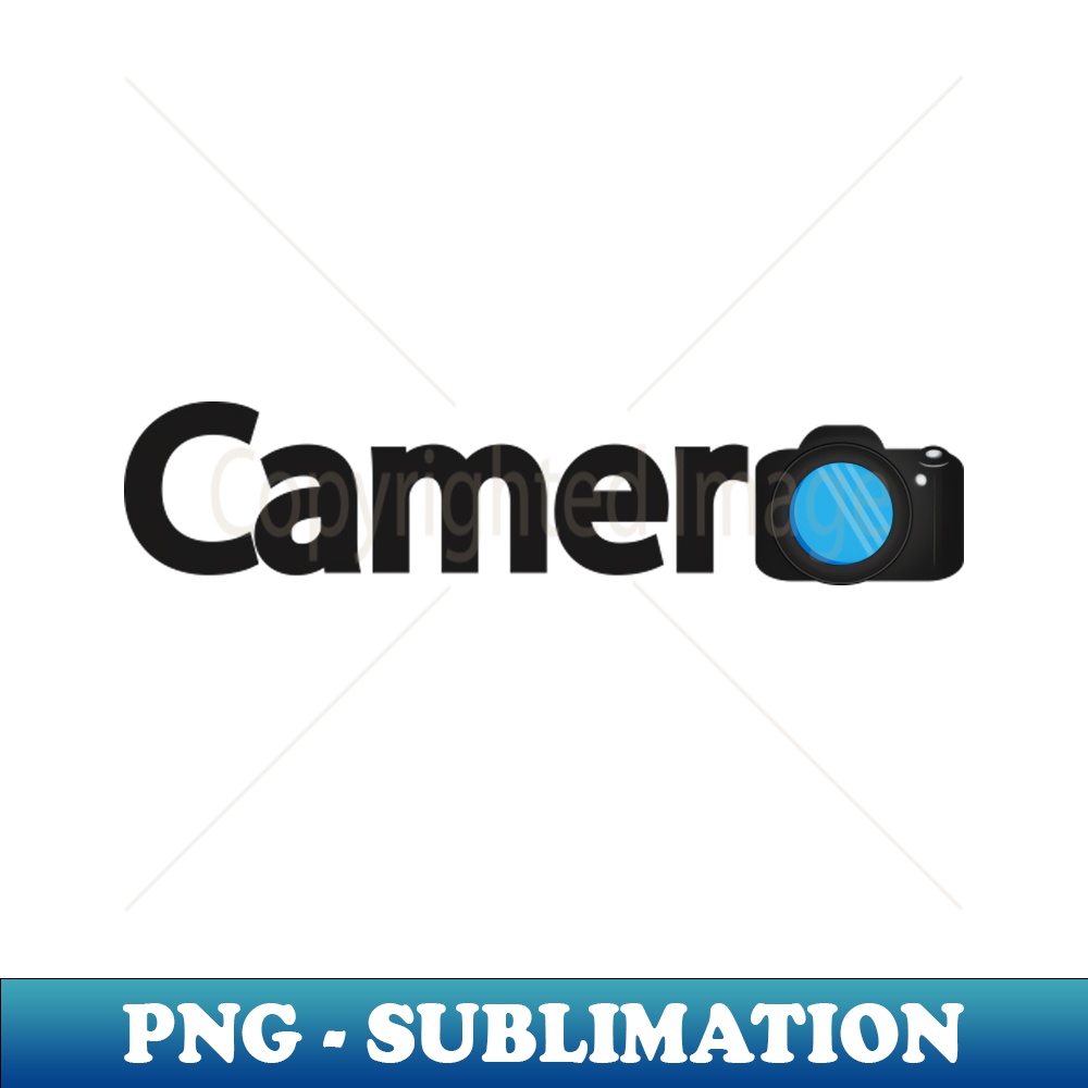 Camera creative typographic logo design - Instant Sublimatio - Inspire ...