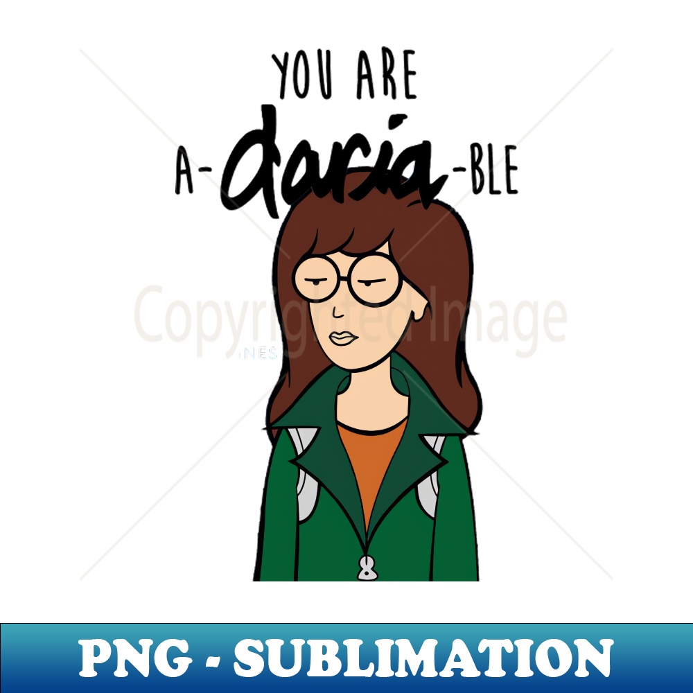 DARIA ANIMATED TV SHOW - Exclusive Sublimation Digital File | Inspire ...