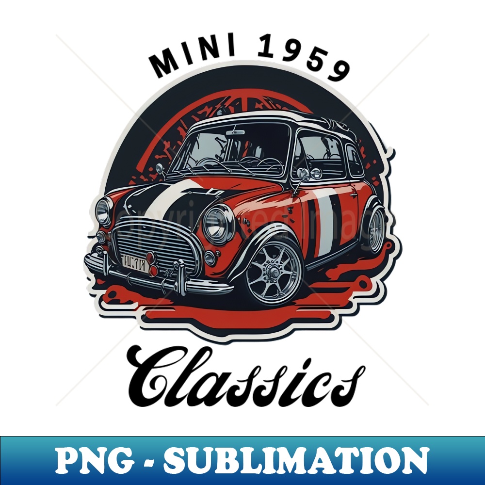 Relive the Glory of the Past with our MINI 1959 Design - PNG | Inspire ...