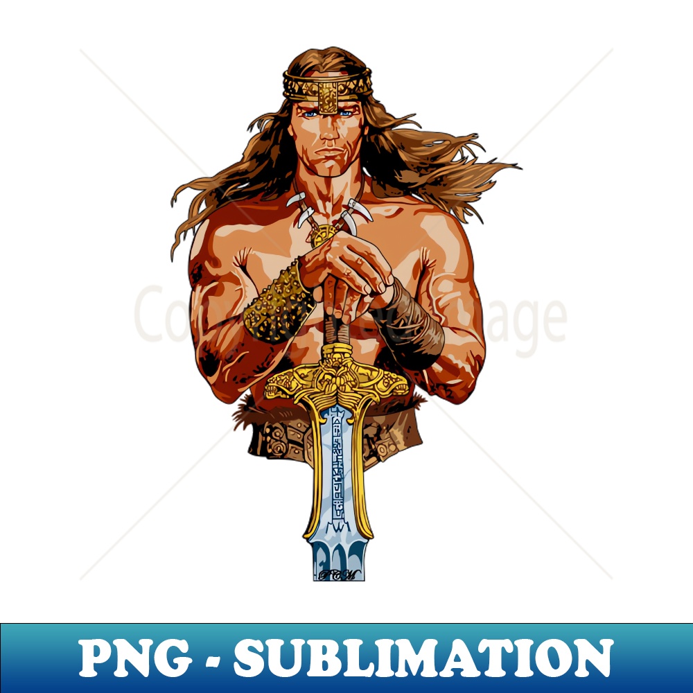 The Barbarian - PNG Transparent Sublimation Design - Perfect - Inspire ...
