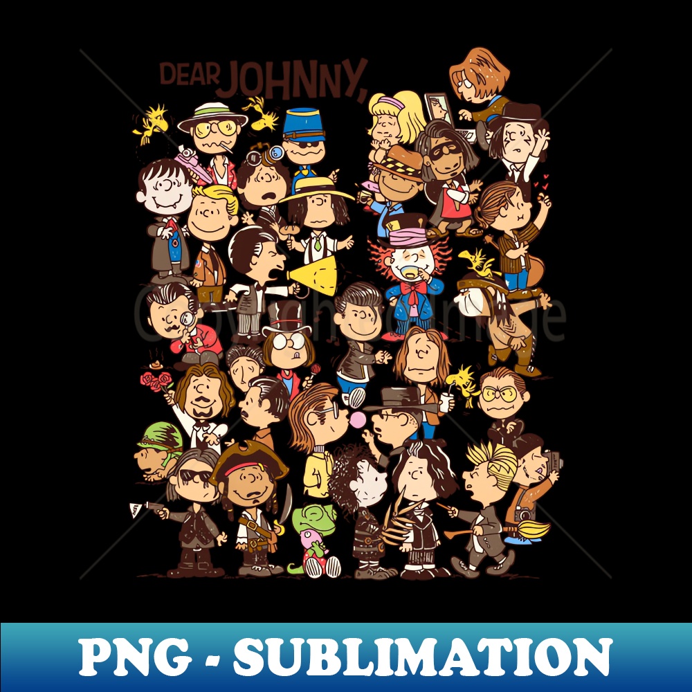 Dear Johnny - Premium PNG Sublimation File - Bring Your Desi | Inspire Uplift