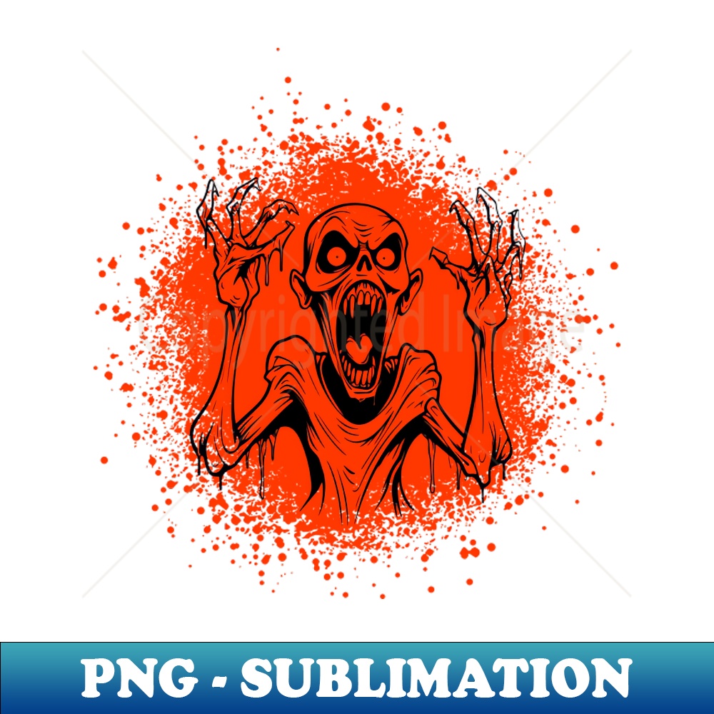 Undead - PNG Transparent Digital Download File for Sublimati - Inspire ...