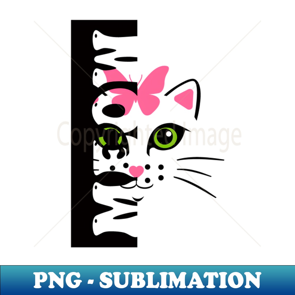 Meow - Signature Sublimation PNG File - Stunning Sublimation | Inspire ...