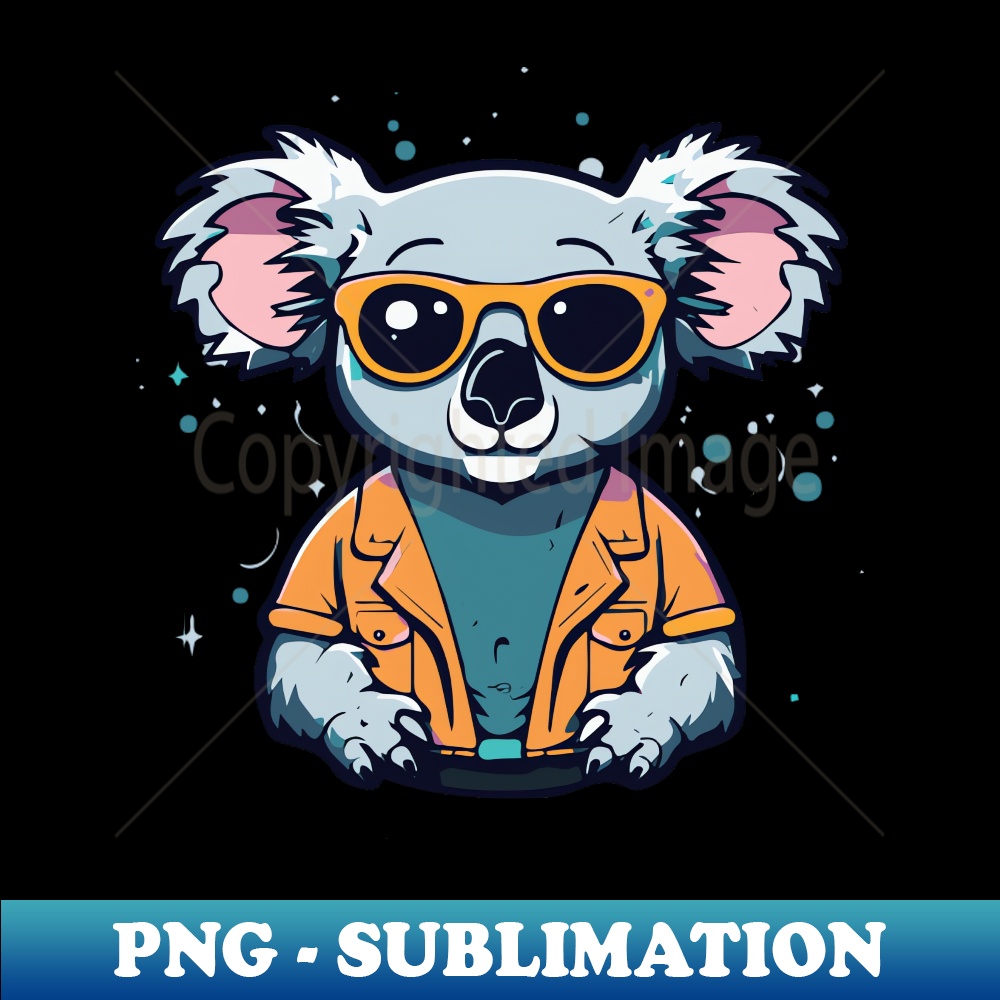 Cool Koala in Adventure Mode - Aesthetic Sublimation Digital - Inspire ...