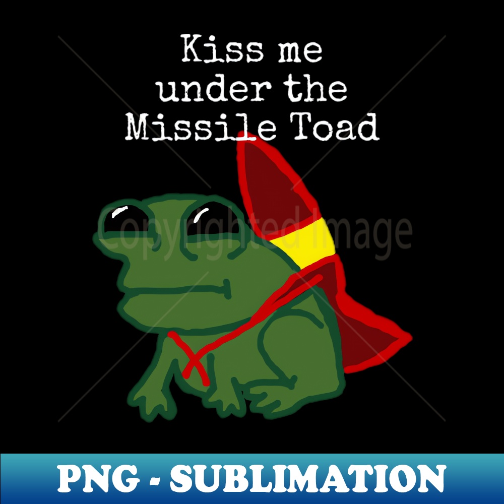 Missile Toad - Exclusive Sublimation Digital File - Unlock V | Inspire ...