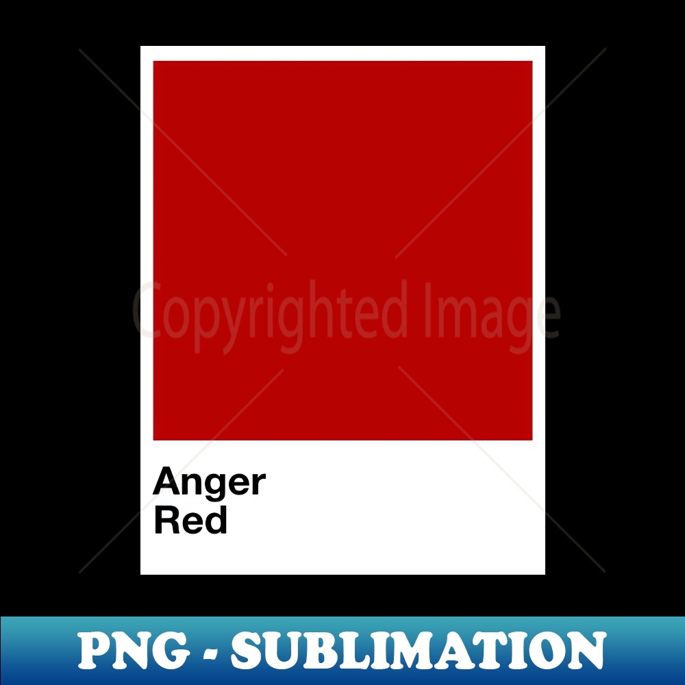 Pantone Anger - Aesthetic Sublimation Digital File - Perfect - Inspire ...
