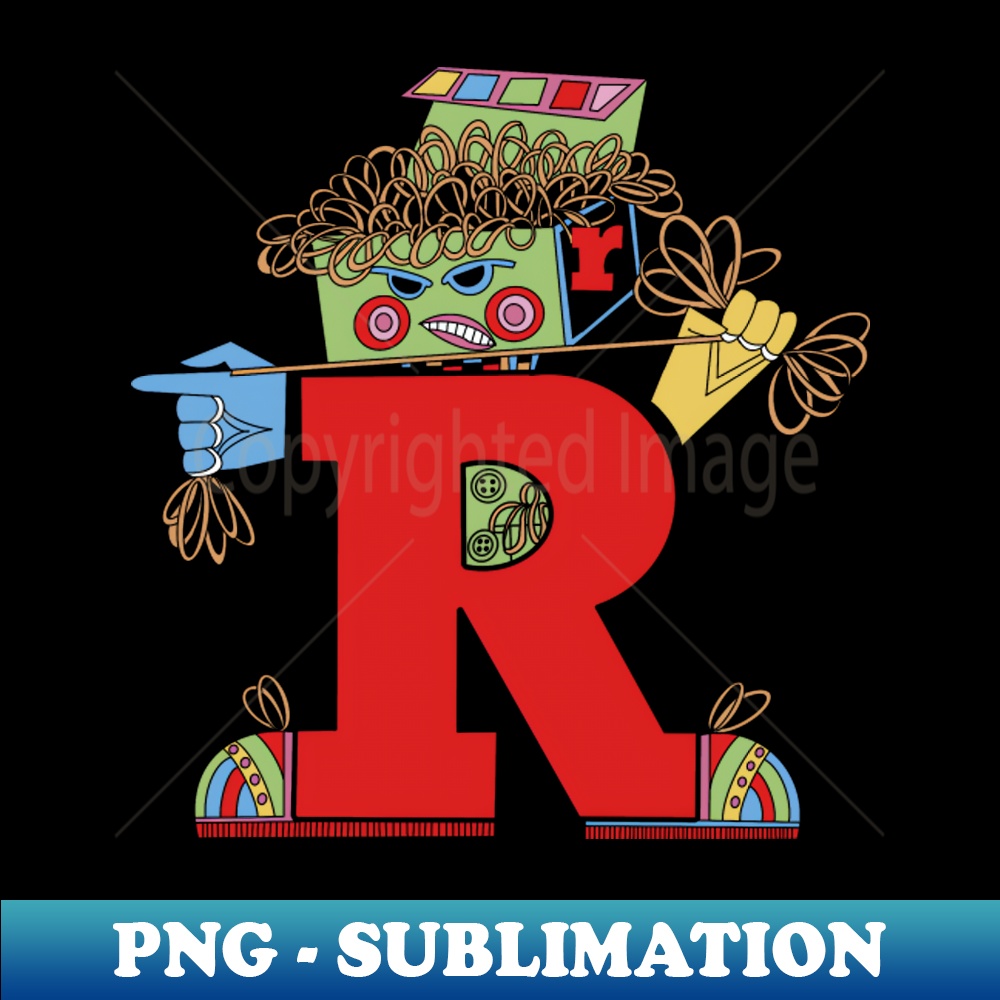 The Letter People Mr R - Vintage Sublimation PNG Download - | Inspire ...