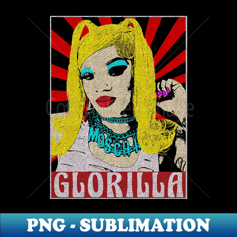 Glorilla Pop Art Style - Professional Sublimation Digital Do - Inspire ...