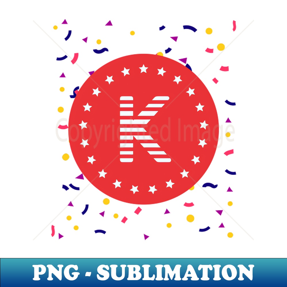 Sparkles Lettering Alphabet Letter K - Modern Sublimation PN | Inspire ...