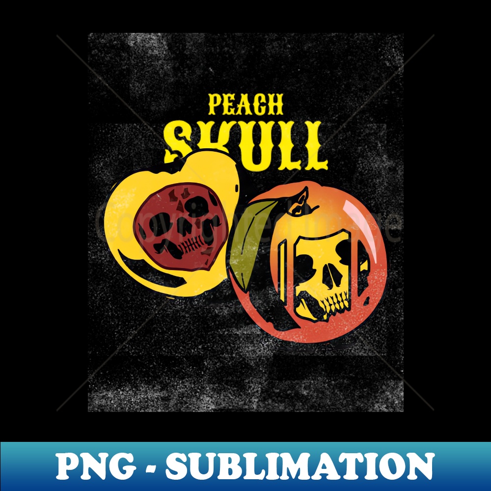 Peach skull - Aesthetic Sublimation Digital File - Unleash Y - Inspire ...