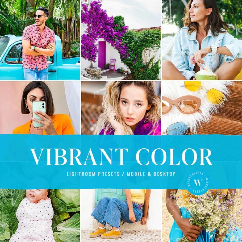 The Vibrant Color Preset Collection - Mobile & Desktop Light | Inspire ...