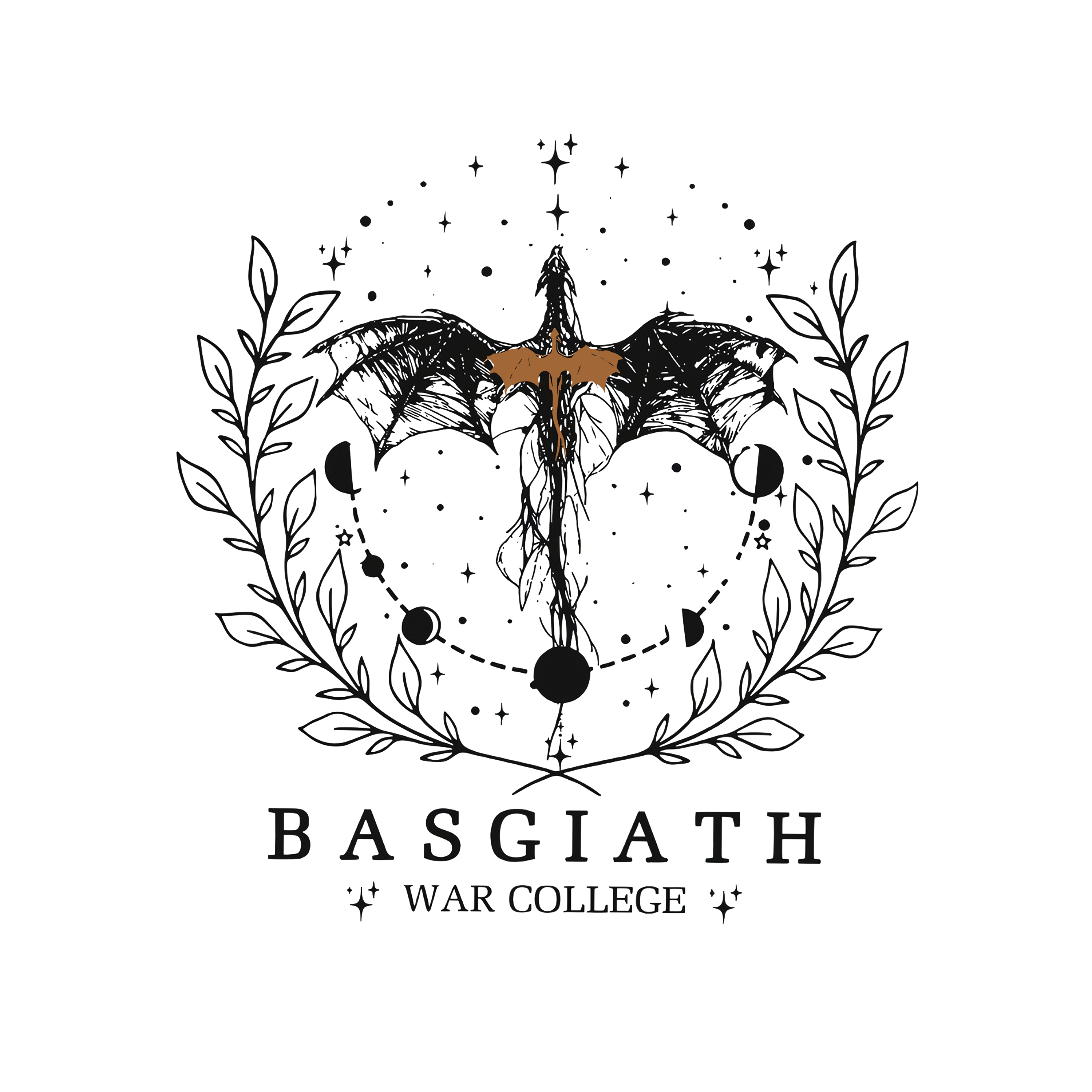 Basgiath War College Png Fourth Wing Png Sublimation | Inspire Uplift