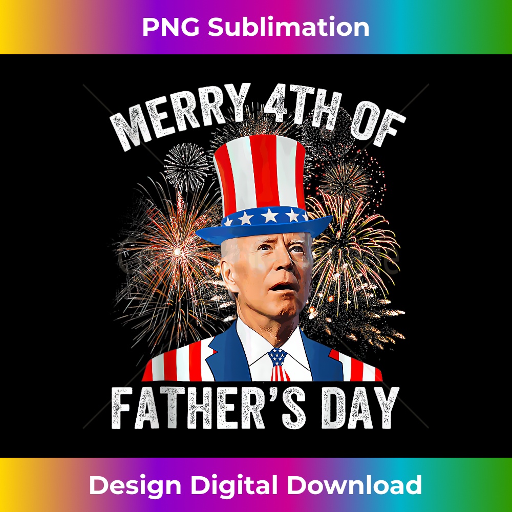 Funny Joe Biden Merry 4th of Fathers Day Puzzled 4th Of July | Inspire ...