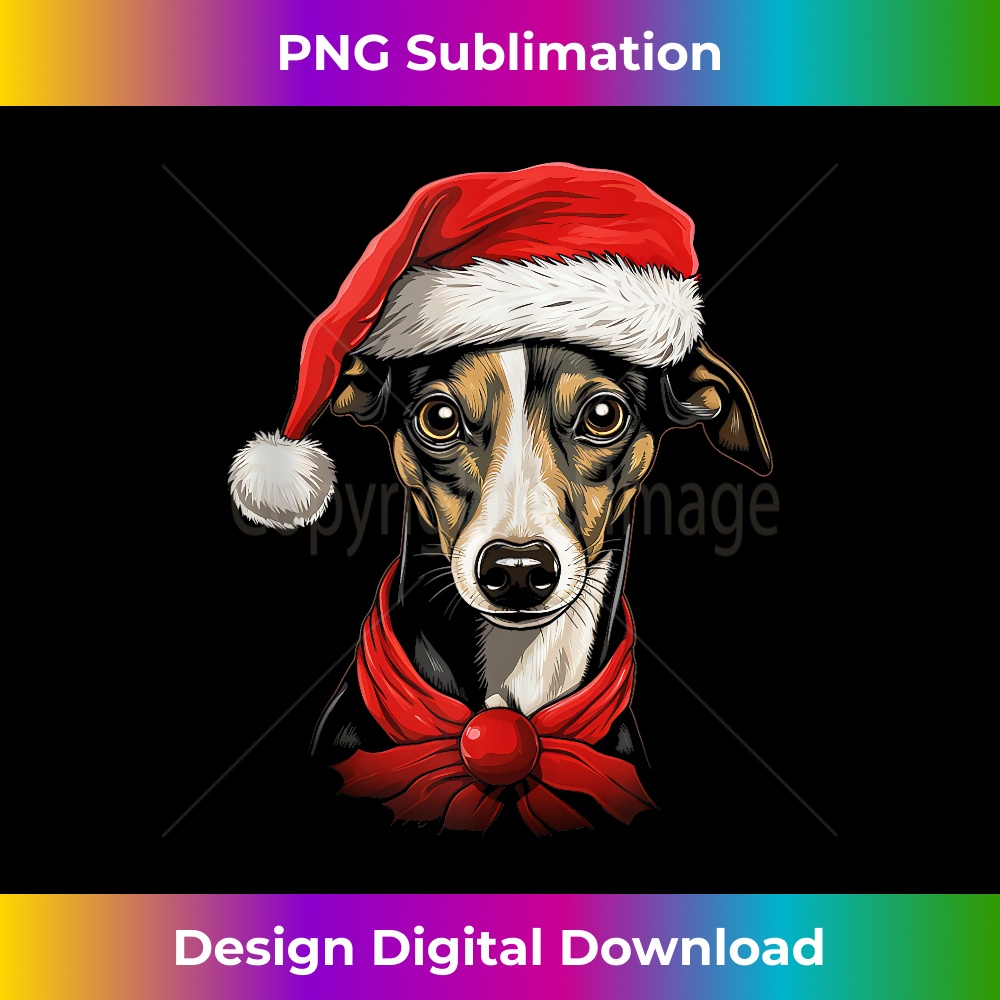 Whippet dog dogs Christmas walk Tank T - Vibrant Sublimation | Inspire ...