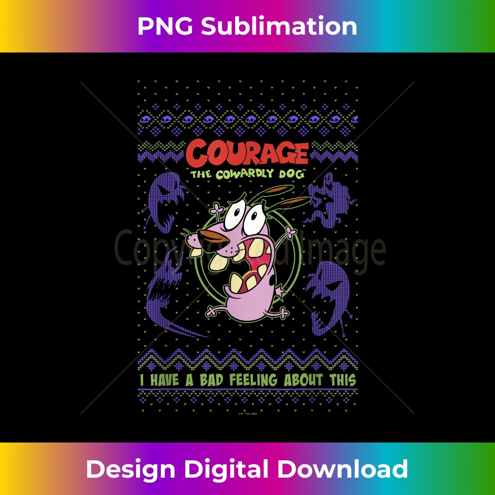 Courage the Cowardly Dog Christmas Bad Feeling Ugly Swe - Ch | Inspire ...