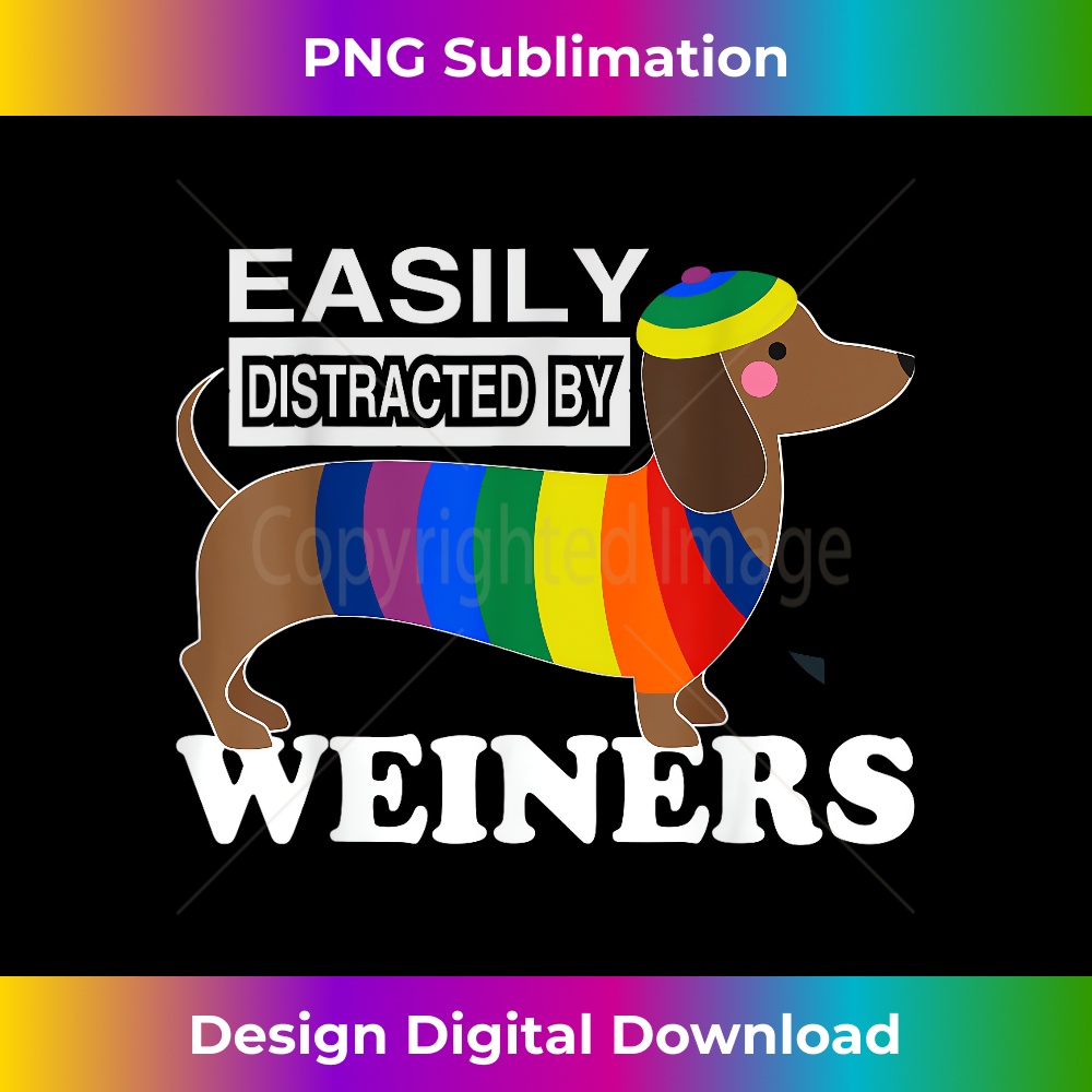 Rainbow LGBT Love Weiners Dogs Love Funny Gay Man Pride - Ed | Inspire ...