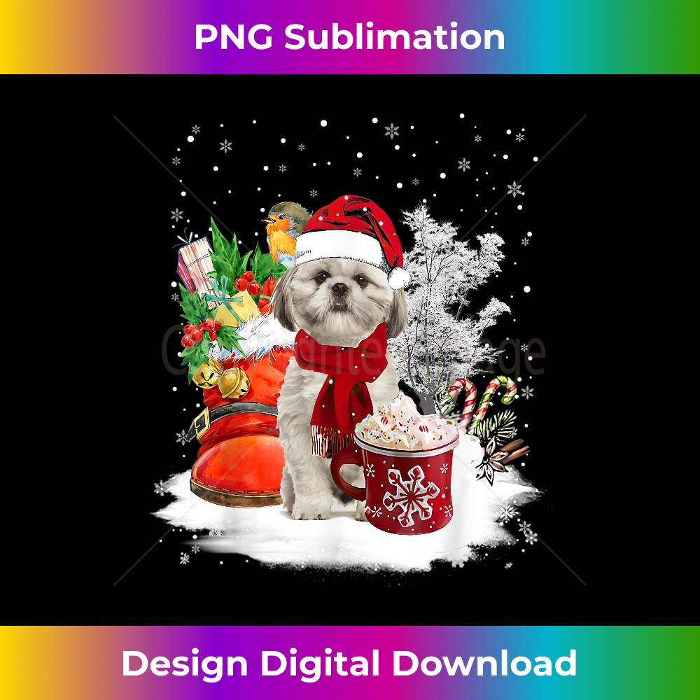 Cute Shih Tzu Dog Chris - Luxe Sublimation PNG Download - El | Inspire ...