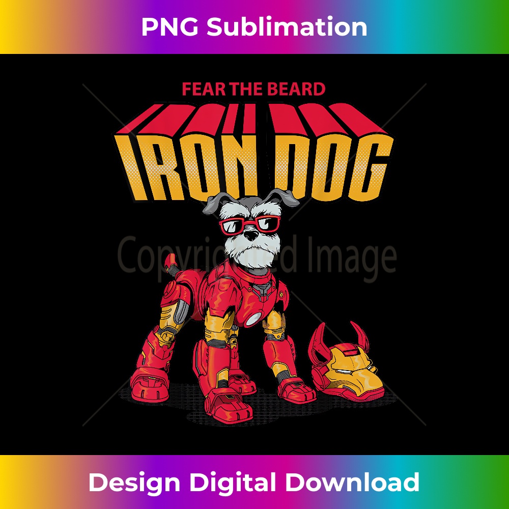Funny Schnauzer Iron D - Sophisticated PNG Sublimation File | Inspire ...