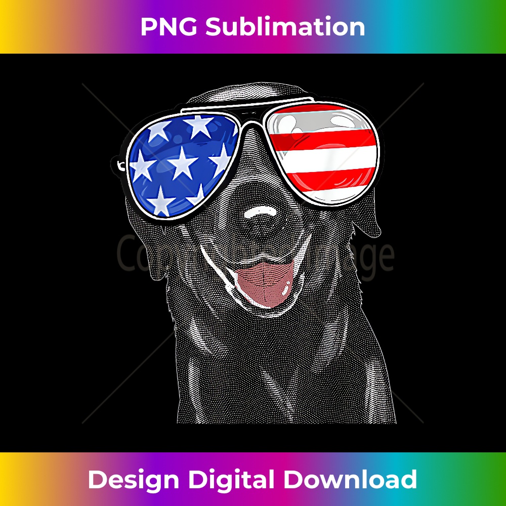 4TH OF JULY Funny black Lab Dog AMERICAN Love Christmas - Ec | Inspire ...
