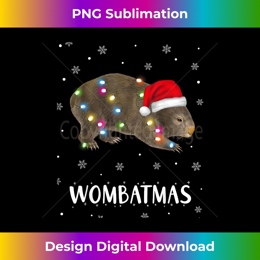 X-Mas Wombatmas Wild Animal Christmas Lights Womba - Sublima - Inspire ...