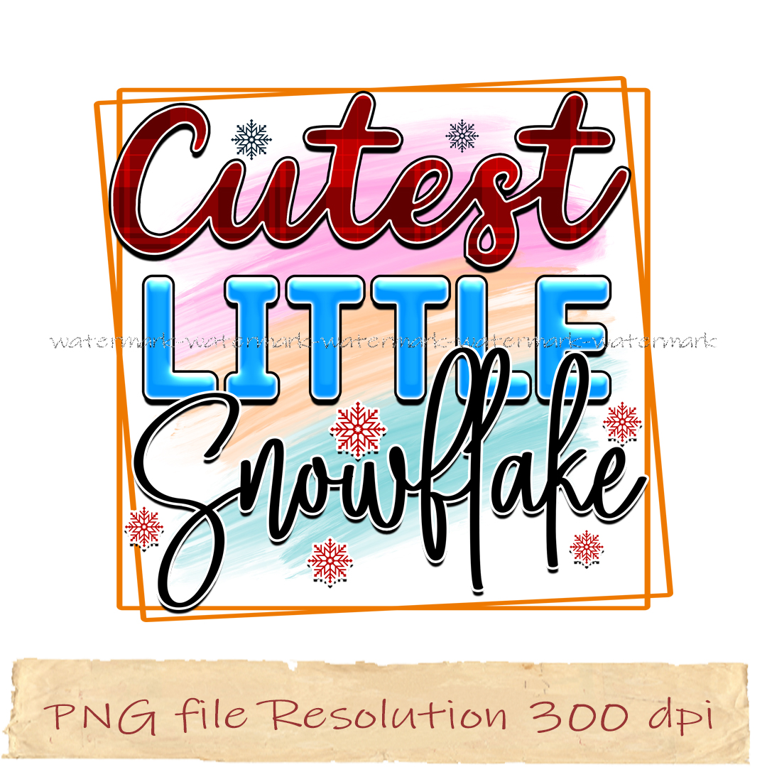Cutest little snowflake png, Winter Sublimation Bundle, Inst | Inspire ...