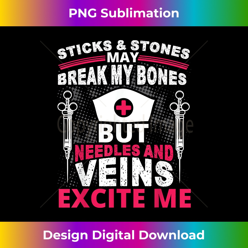 Funny Phlebotomy Tee Nurse Needles and Veins Gi - Timeless P | Inspire ...