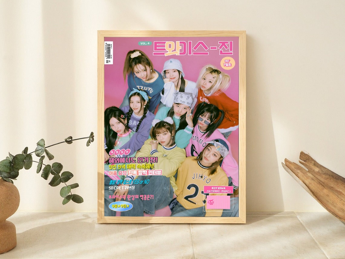 Twice Poster, ONCE 4TH GENERATION Poster, Kpop Poster, Girl | Inspire ...